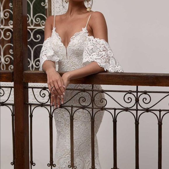 Dresses | Vintage Baroque Lace Bride Wedding Dress | Poshmark